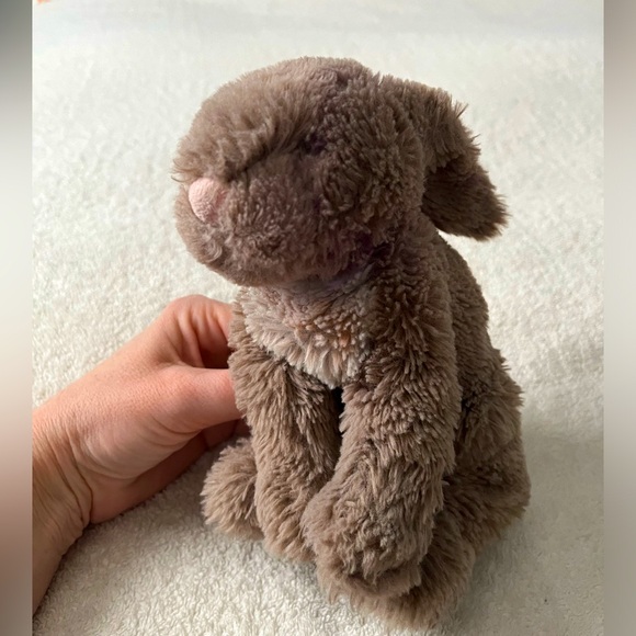 Jellycat | Toys | Jellycat Riley Rabbit Plush Bunny Small Tan Cream ...